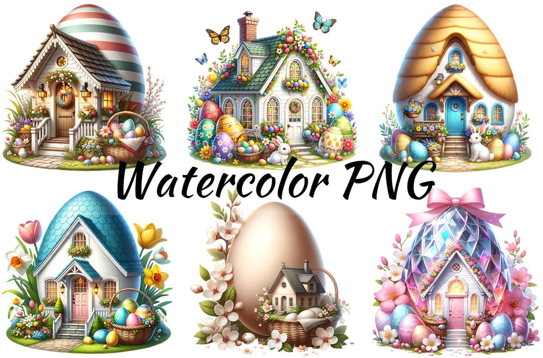 Sweet Easter Clipart Bundle, Easter Clipart, Easter Graphics, Easter ...