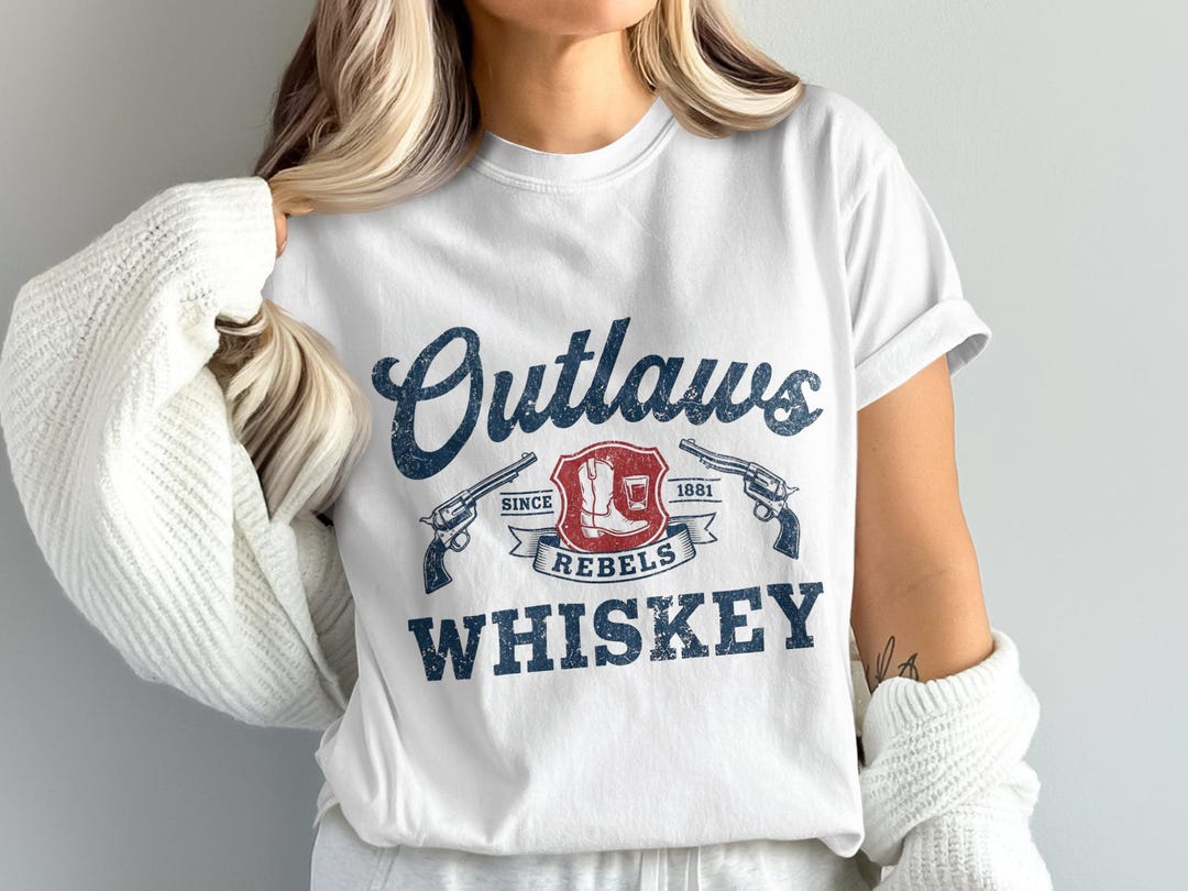 Western Clipart Png, Outlaws Rebels Whiskey SVG, Cowboy Boot, Revolver ...