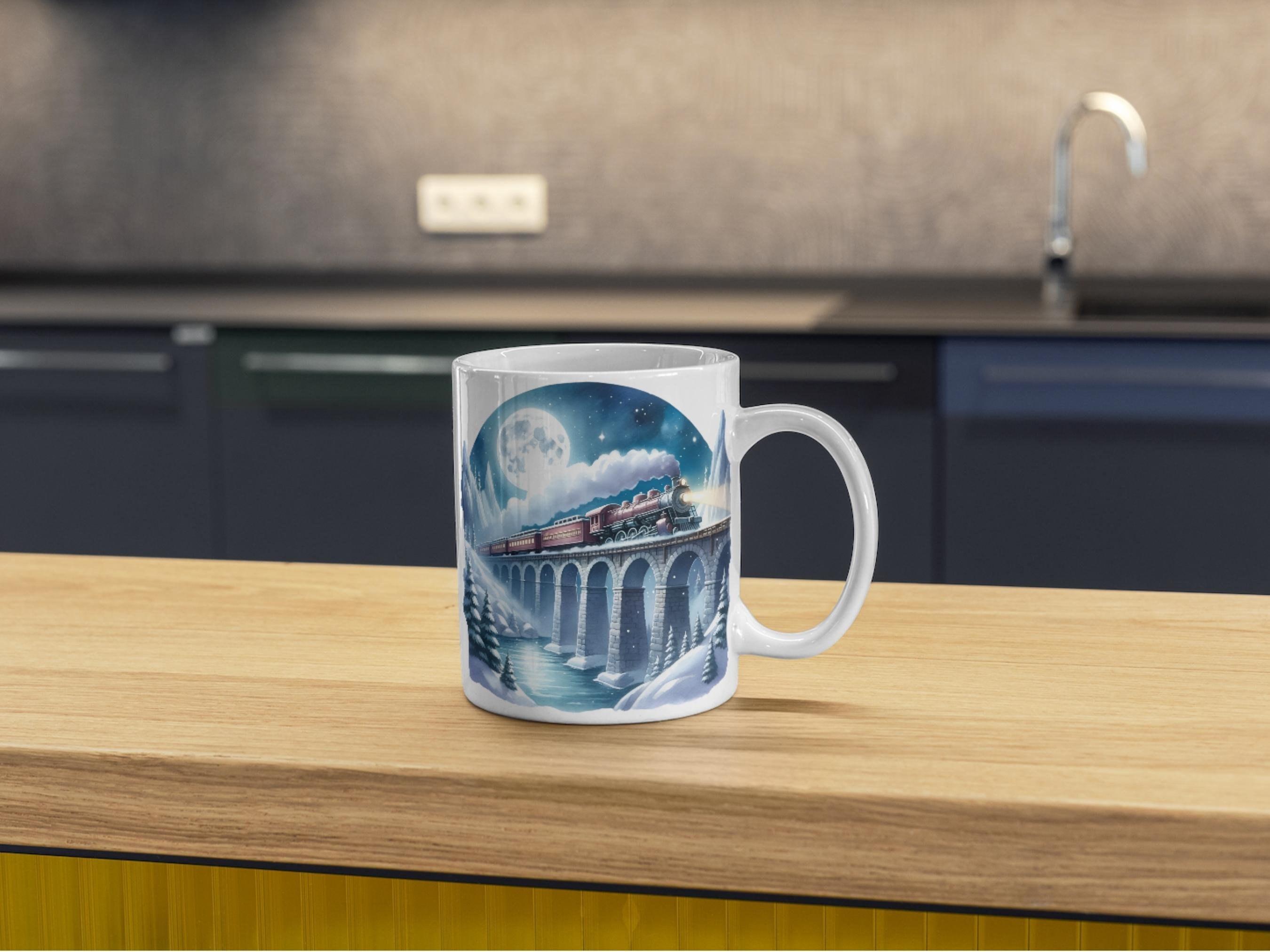 Polar Express Png Sublimation Design, Merry Christmas Png, Happy New ...