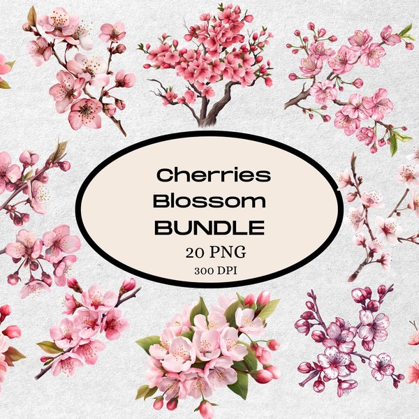 Cherry Blossom Digital Invitation - Etsy