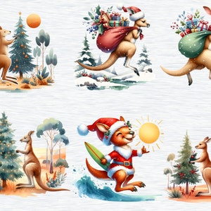 Australian Animals Christmas Clipart, Australian Animal Clipart PNG ...