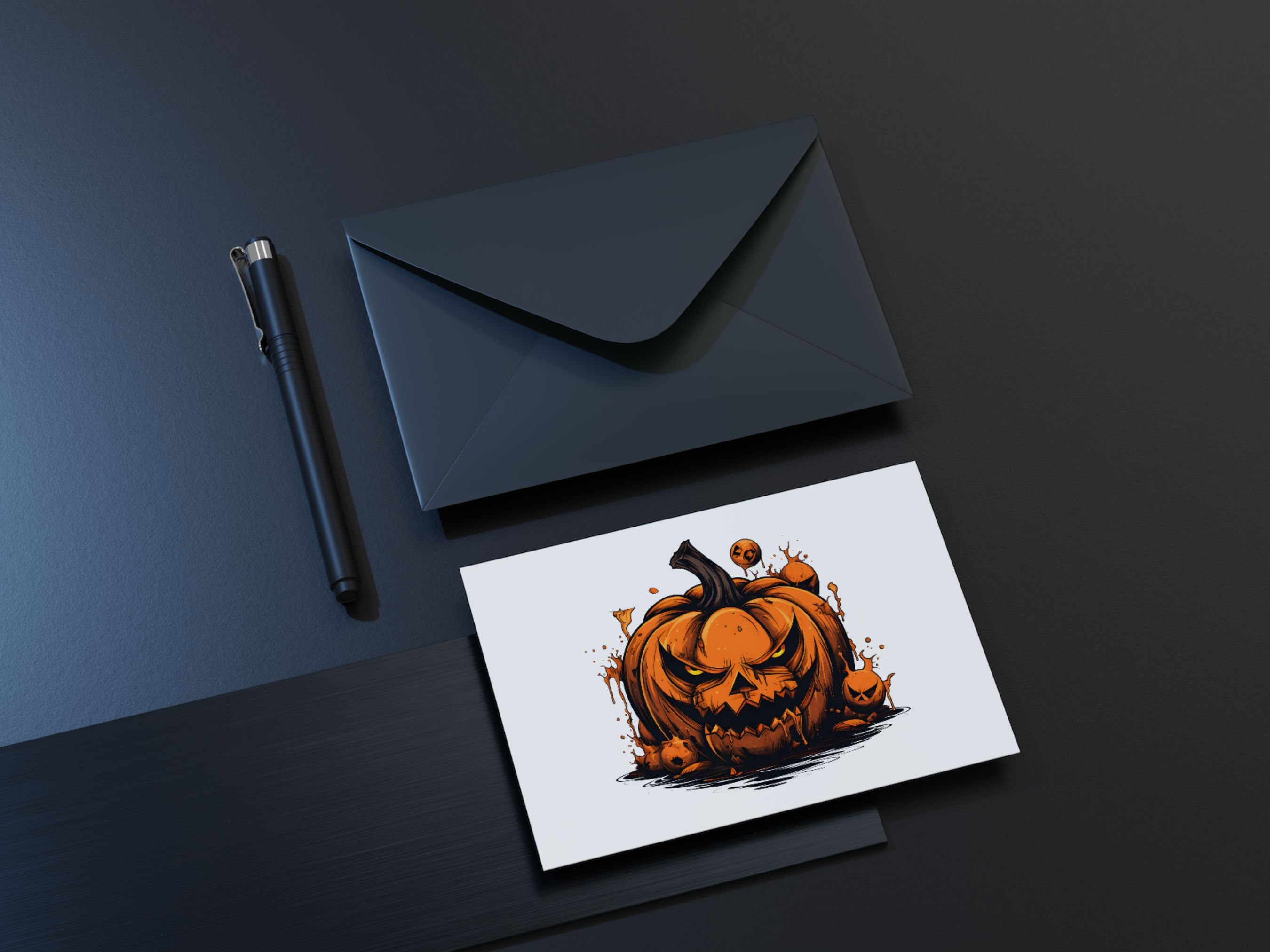 Spooky Halloween Clipart PNG Pumpkin Clipart PNG Pumpkin - Etsy