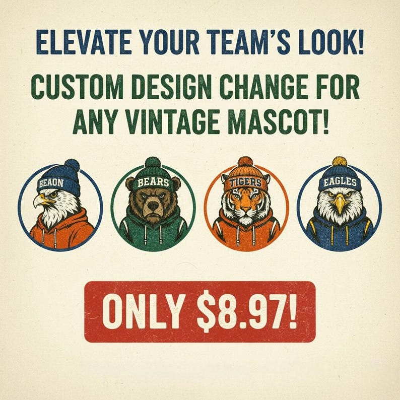 Vintage Tigers Mascot Png, Svg, Retro Sport Team Clipart, Orange Tiger ...