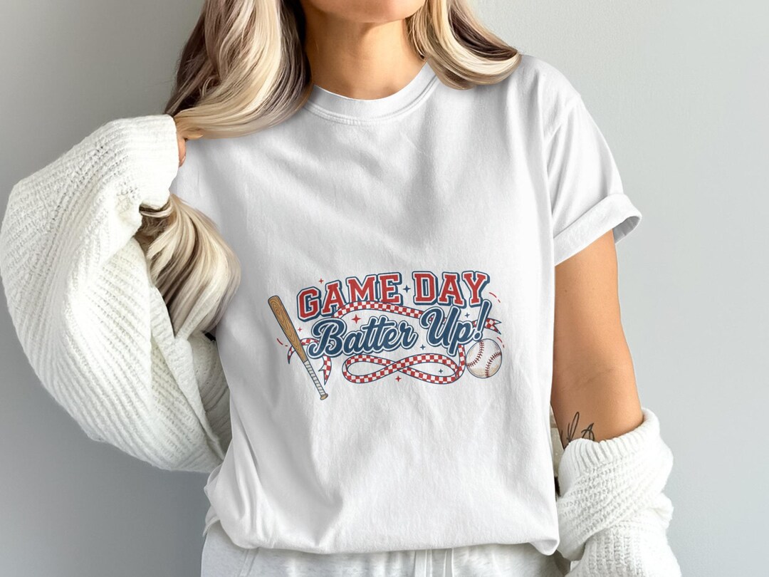 Game Day Batter up Clipart, Baseball PNG, Sports Design, Digital ...