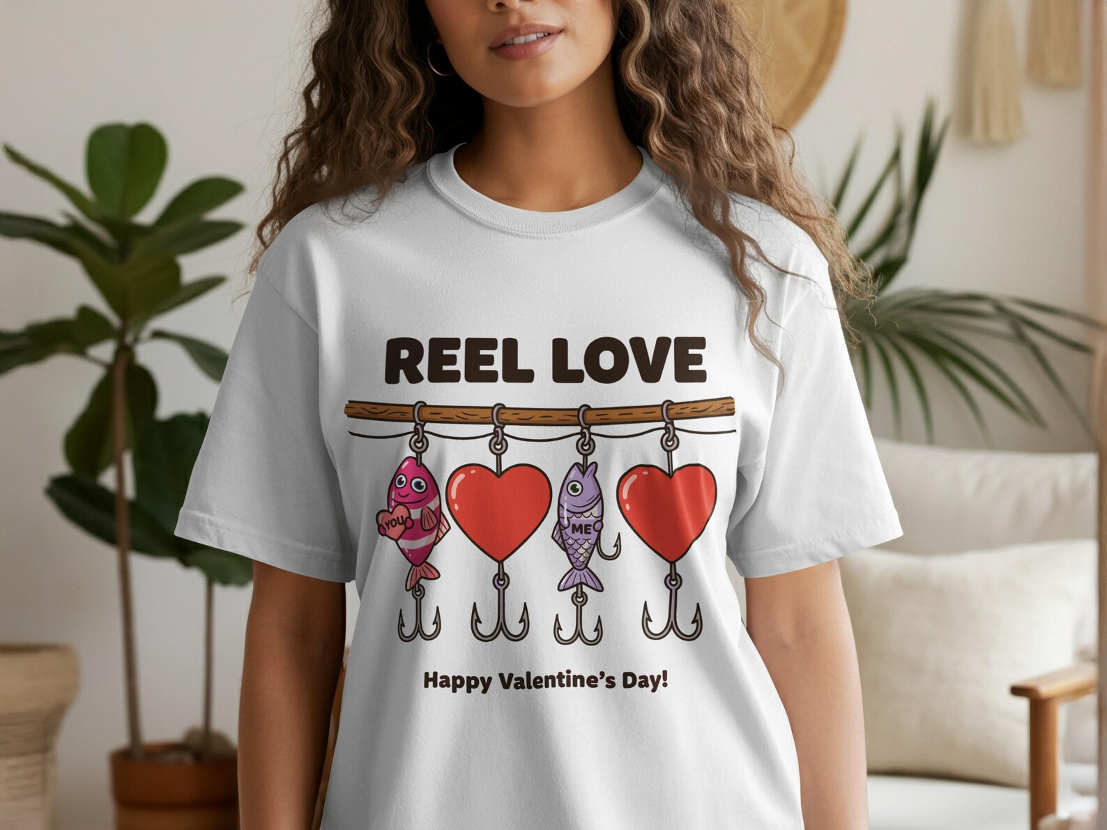 Reel Love Valentines Day Sublimation PNG, Fishing Valentine Design ...