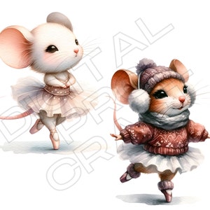 Little Ballerinas Clipart Bundle, Ballet Clipart Bundle, Set of 10 ...