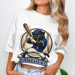 Sport Mascot PNG, Panther Baseball Design, School League PNG, Team ...