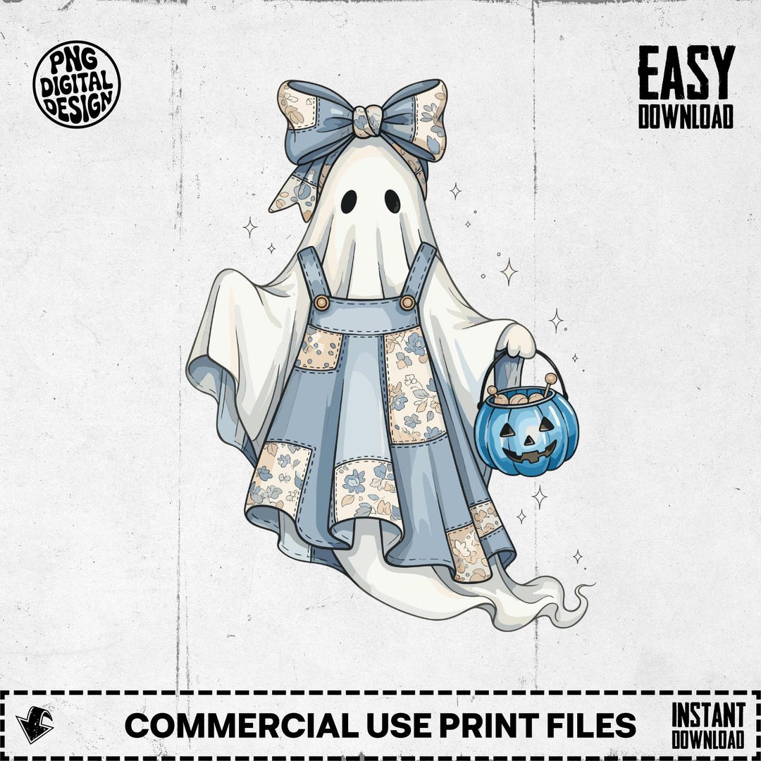Cute Ghost Clipart PNG, Spooky Season, Halloween Ghost, Girl Ghost ...