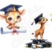 Giraffe Graduation Clipart, Giraffe Clipart, Graduation Clipart ...