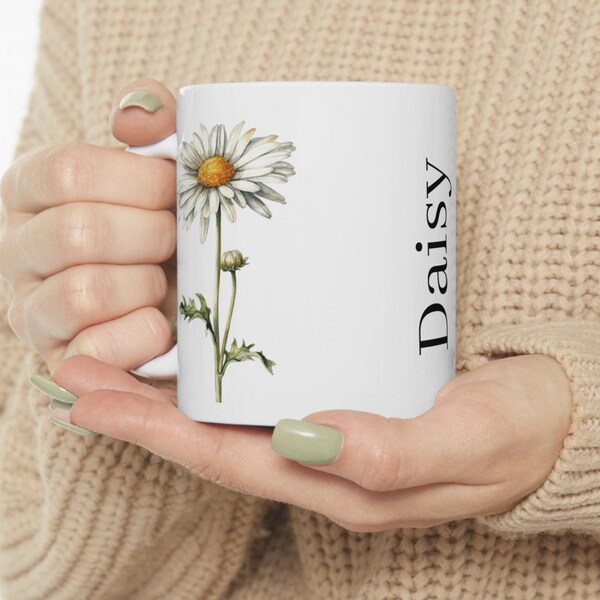 Daisy Mug - Etsy