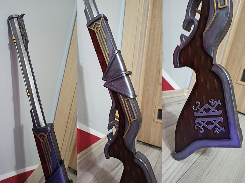 Custom Prop Rifle Foam Caitlyn Inspired by Arcane Weapon Toy - Etsy