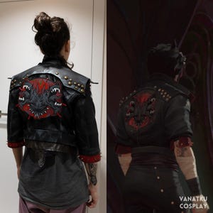 Arcane 2 Pit Fighter Emo Vi Customize Jacket Cosplay Patch Inspired ...