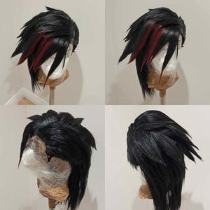 Arcane 2 Pit Fighter Emo Vi Cosplay Wig Inspired League of Legends Lol ...