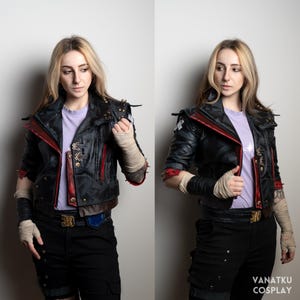 Arcane 2 Pit Fighter Emo Vi Customize Jacket Cosplay Patch Inspired ...