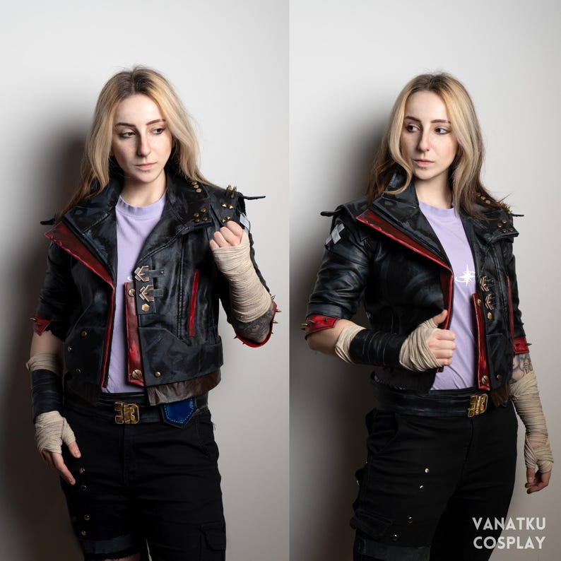 Arcane 2 Pit Fighter Emo Vi Customize Jacket Cosplay Patch Inspired ...