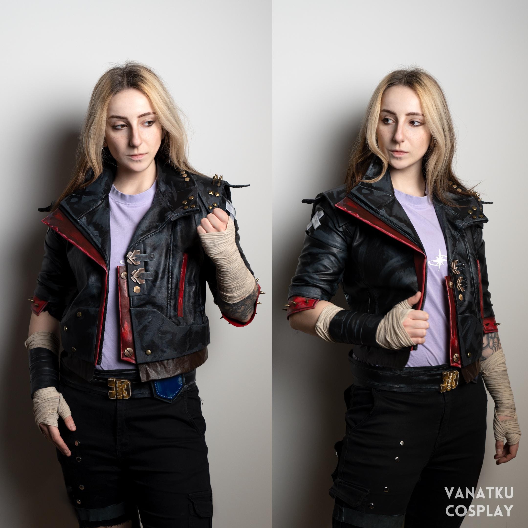 Arcane 2 Pit Fighter Emo Vi Customize Jacket Cosplay Patch Inspired ...