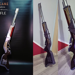 Custom Prop Rifle Foam Caitlyn Inspired by Arcane Weapon Toy - Etsy