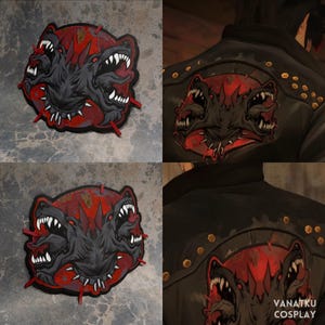 Arcane 2 Pit Fighter Emo Vi Customize Jacket Cosplay Patch Inspired ...