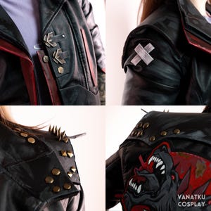 Arcane 2 Pit Fighter Emo Vi Customize Jacket Cosplay Patch Inspired ...