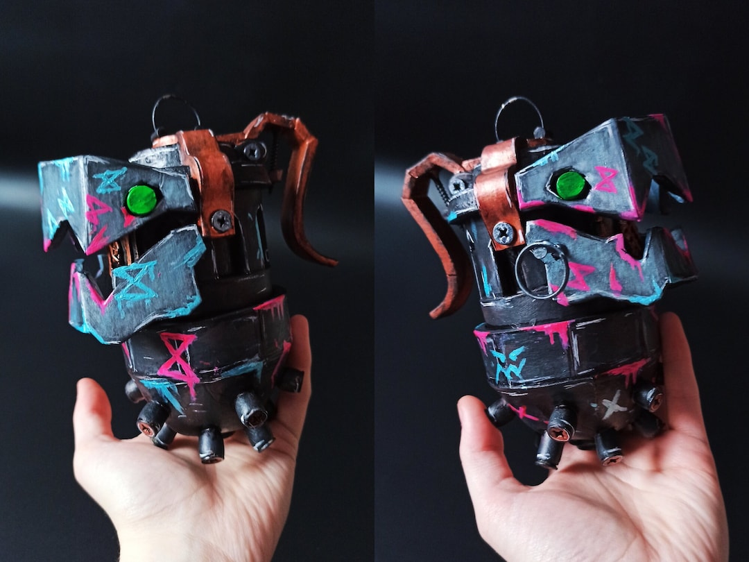 Custom Prop Grenade Chomper Jinx Inspired by Arcane Weapon Toy Bomb - Etsy
