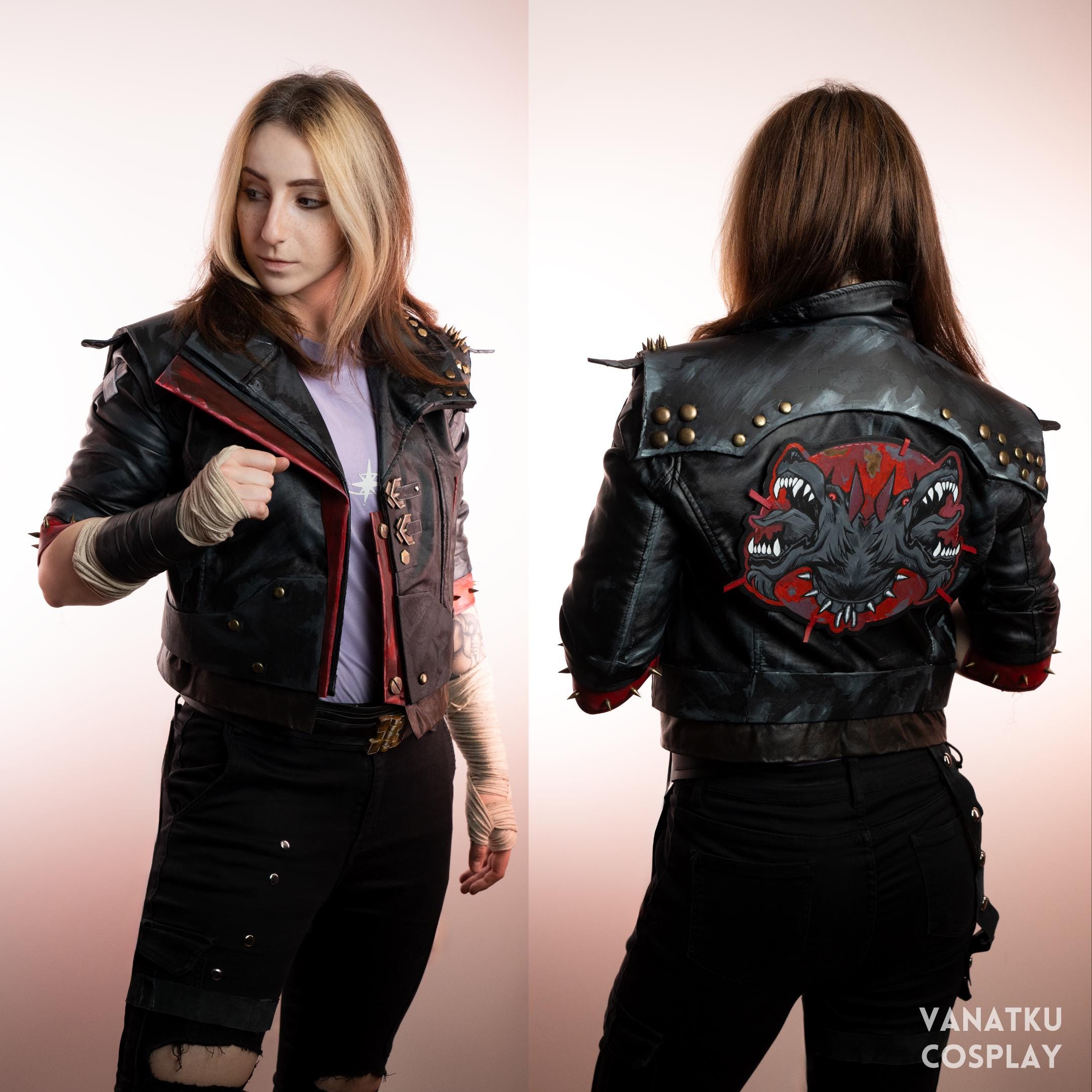 Arcane 2 Pit Fighter Emo Vi Customize Jacket Cosplay Patch Inspired ...