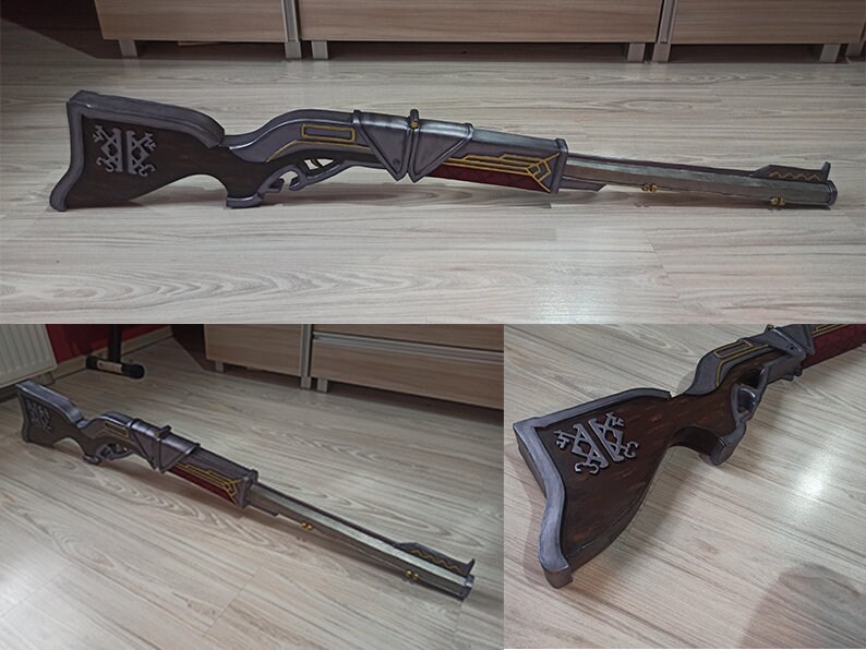Custom Prop Rifle Foam Caitlyn Inspired by Arcane Weapon Toy - Etsy