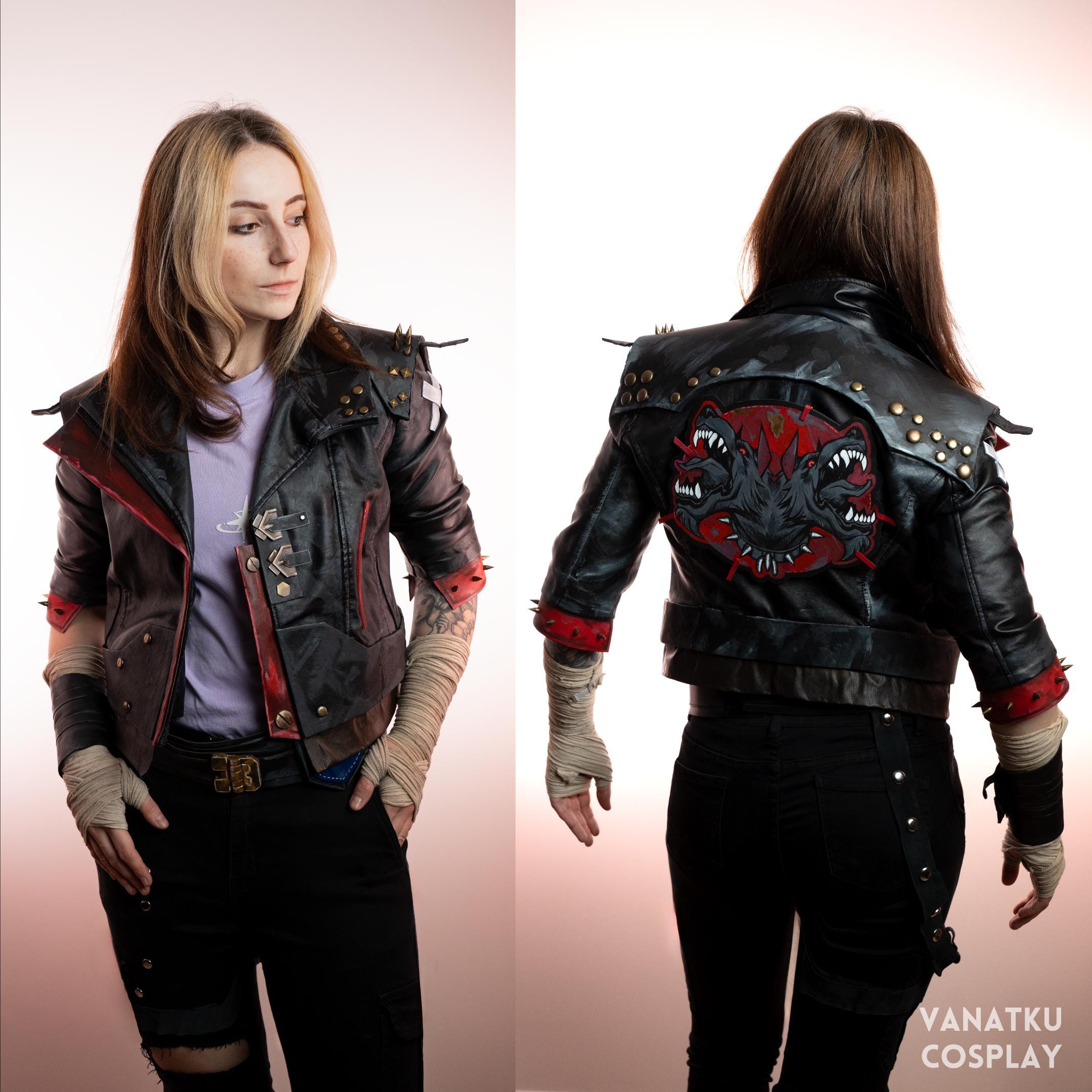 Arcane 2 Pit Fighter Emo Vi Customize Jacket Cosplay Patch Inspired ...
