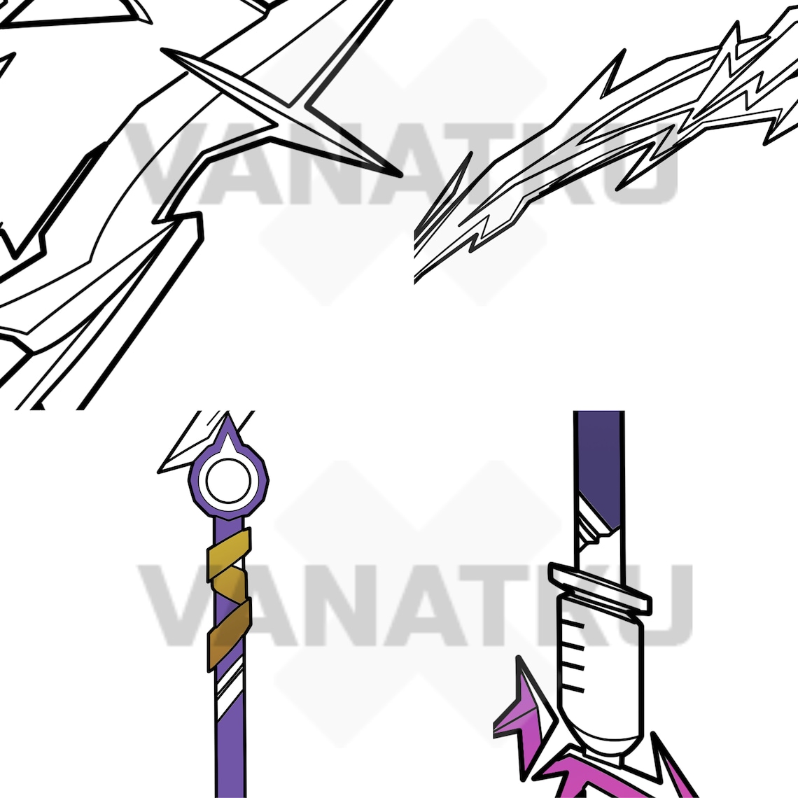 Heartsteel Kayn Scythe League of Legends Blade Dagger Cosplay Weapon ...