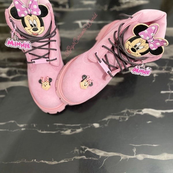 Pink Timberland - Etsy