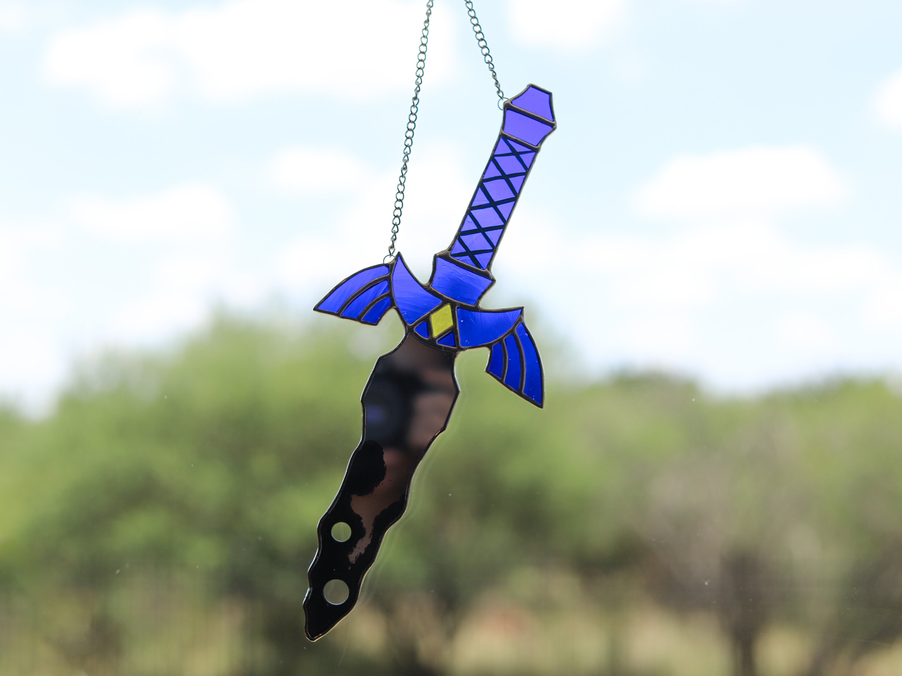 Decayed Master Sword, Zelda Decor, Zelda Stained Glass, Zelda Art ...