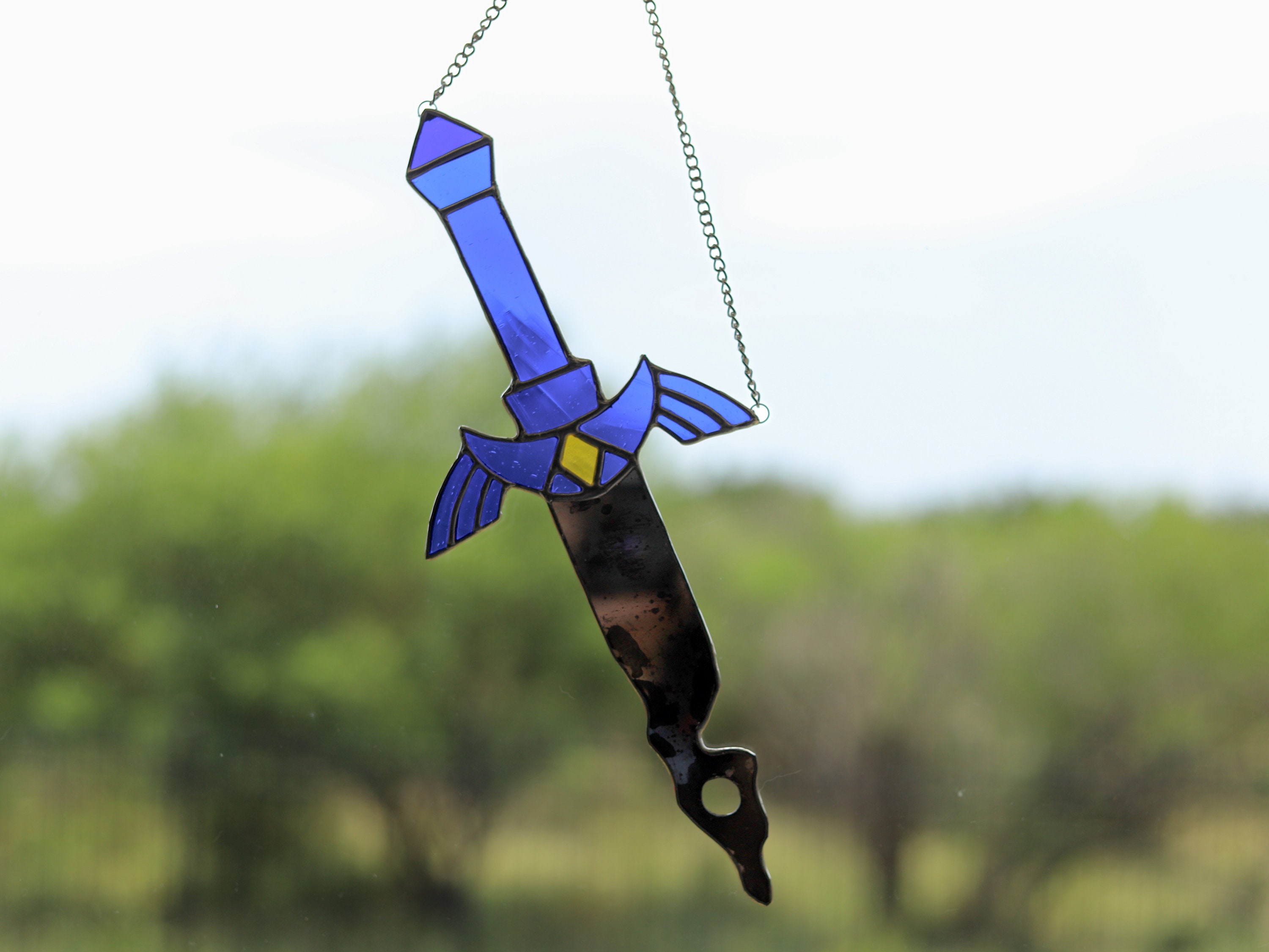 Decayed Master Sword, Zelda Decor, Zelda Stained Glass, Zelda Art ...