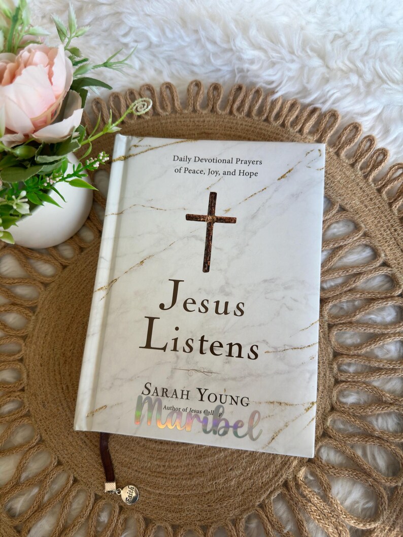 Personalized Devotional, Jesus Listens: Daily Devotional Prayers of ...