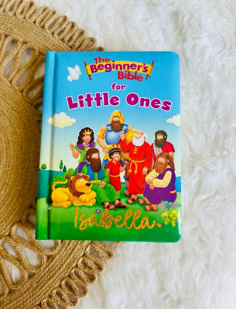 The Beginner’s Bible for Little Ones, Personalized Bible - Etsy