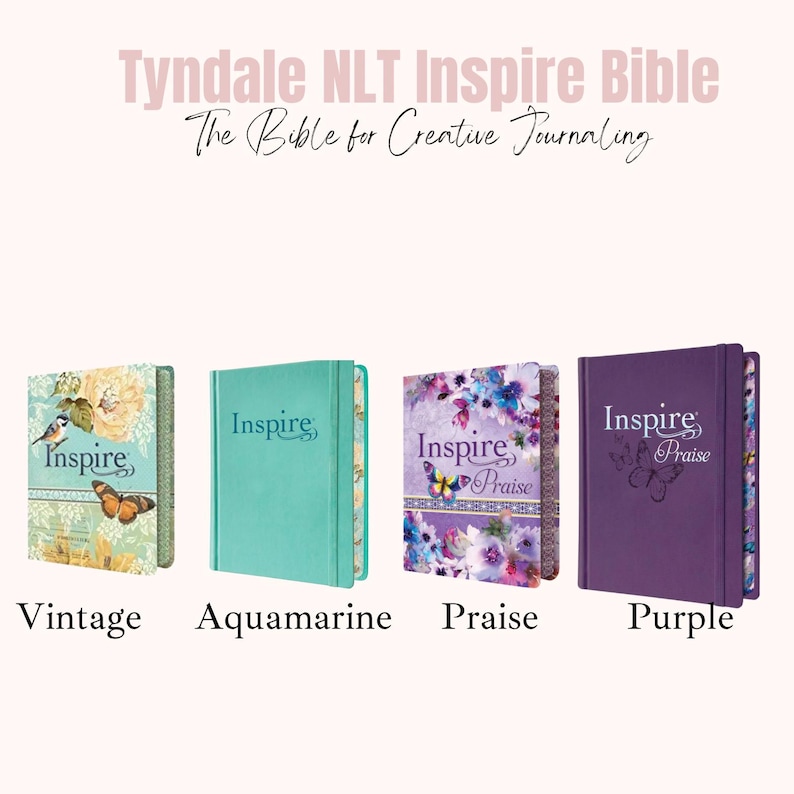 Personalized Bible, Inspire Bible NLT, Filament Enabled, the Bible for ...