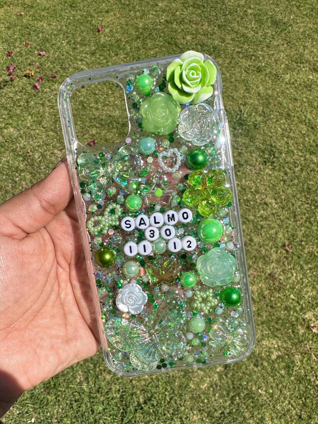 Custom Christian Charm Phone Case, Religious Verse Freestyle - Etsy