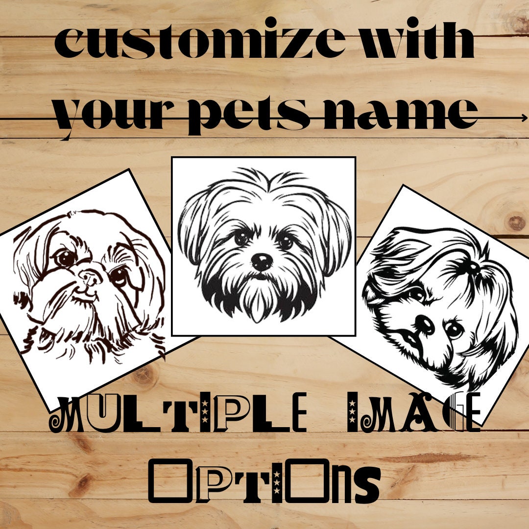 Shih Tzu Decals Peeking Shih Tzu Decal Shih Tzu Sticker - Etsy