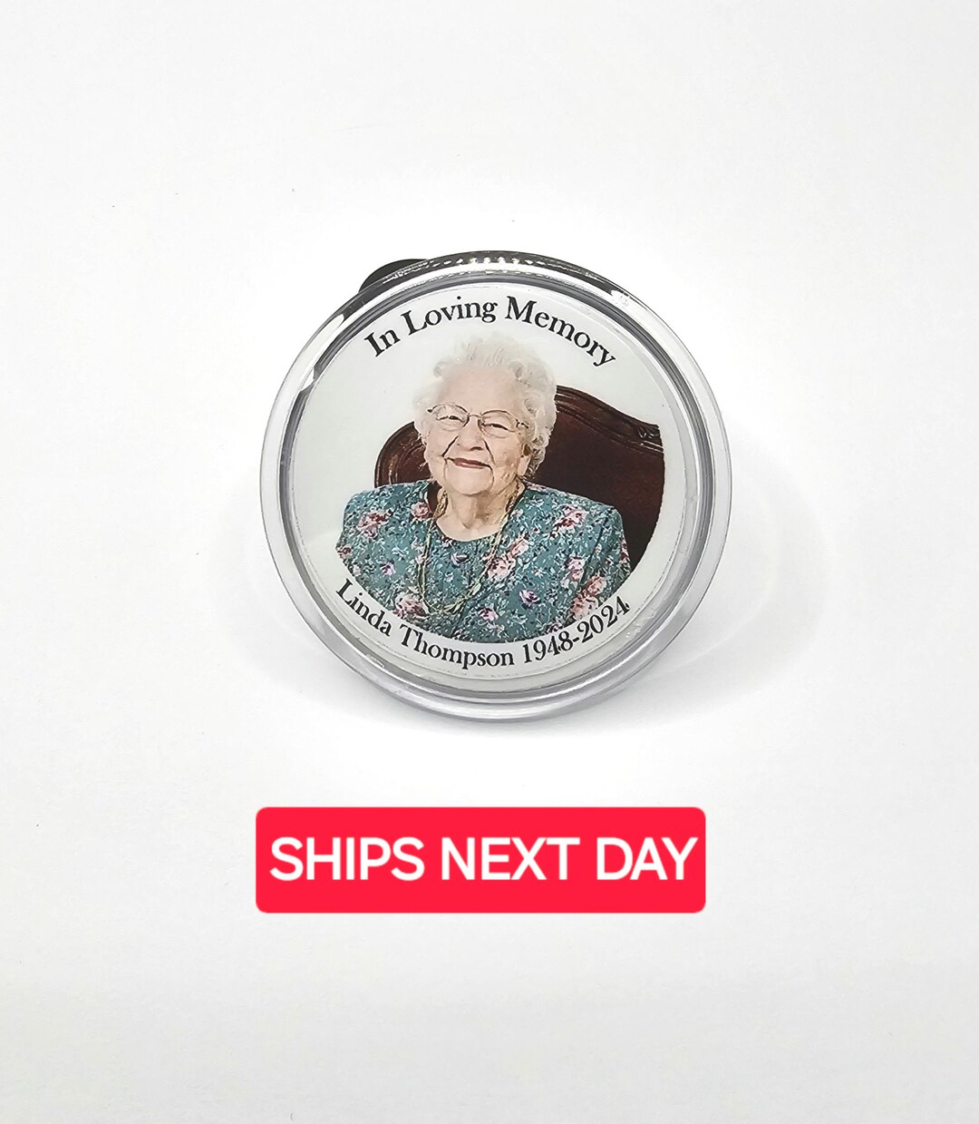 Customizable Button for Memorial, Family Reunion & Graduation Keepsakes ...