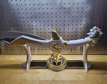Power Rangers Saba Sword Legacy Small Stand Display - Etsy