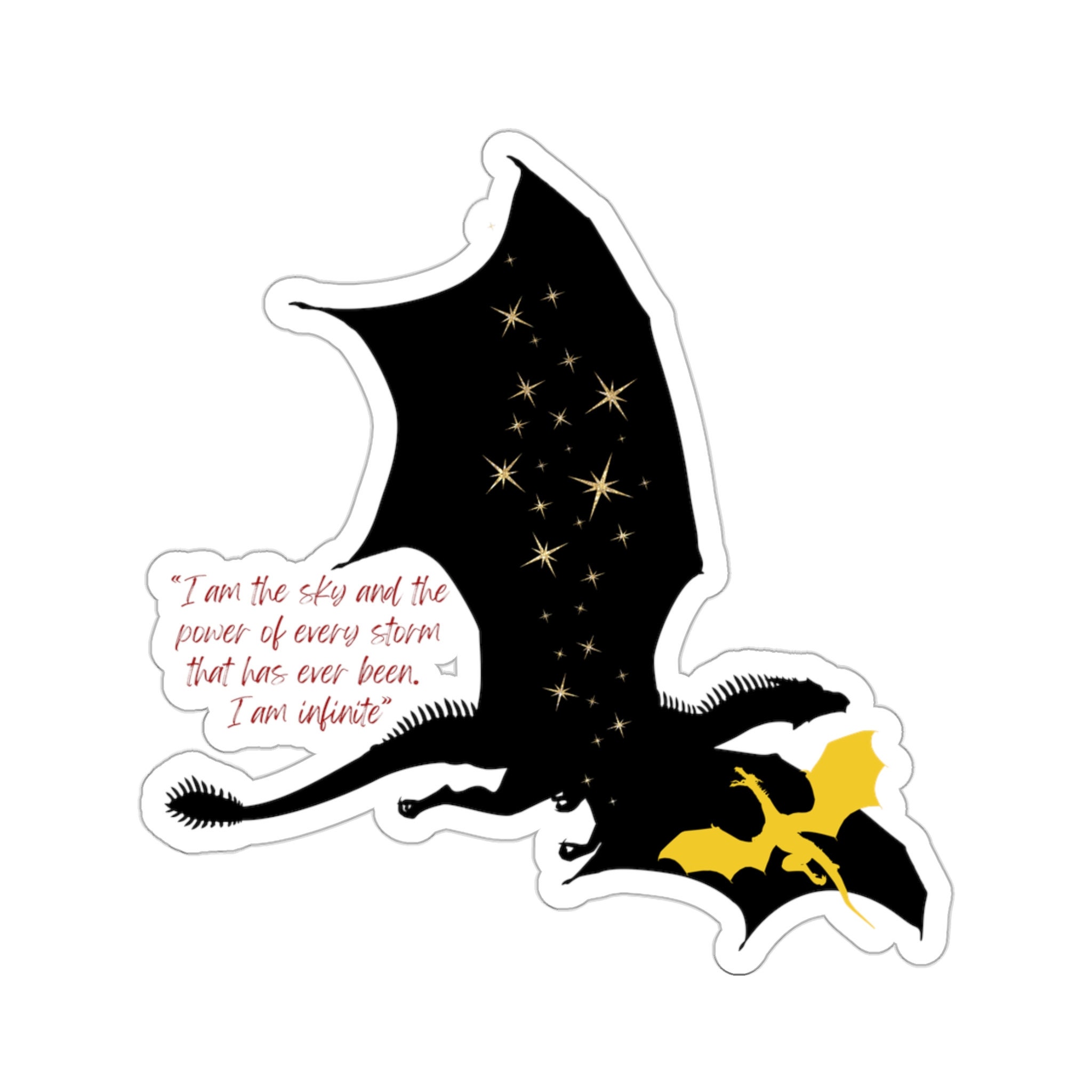 Fourth Wing Sticker - Etsy