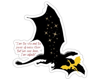 Fourth Wing Sticker - Etsy