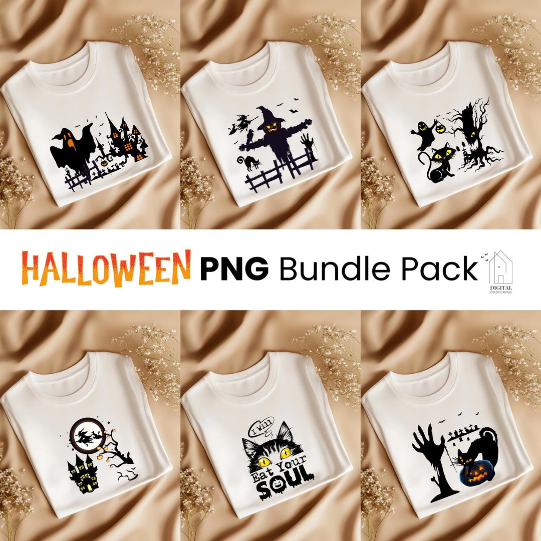 Halloween Png Bundle Pack, Spooky Bundle, Halloween Png Bundle ...