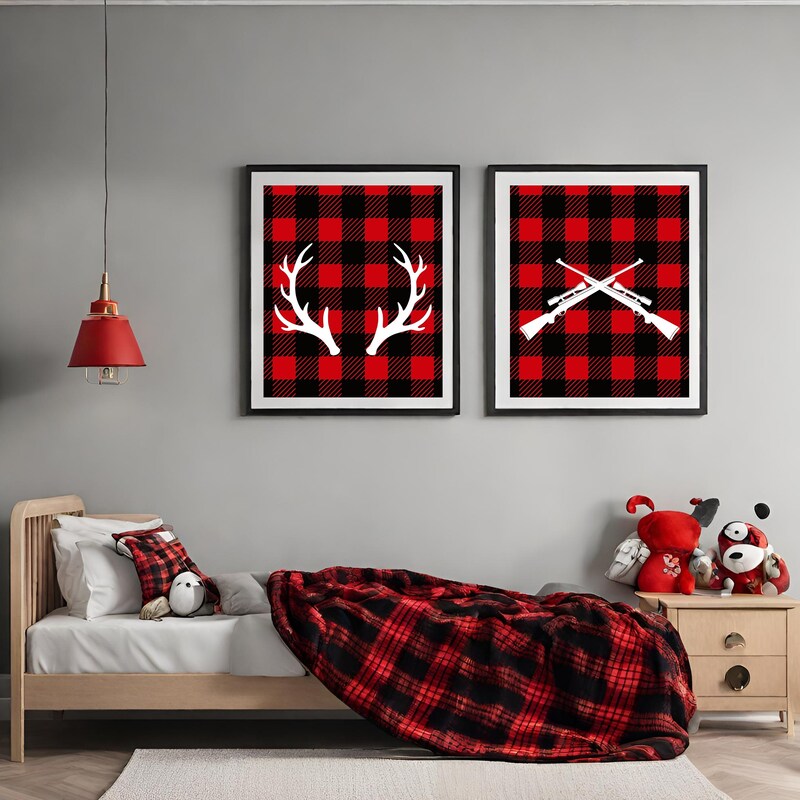 Buffalo Plaid Decor - Etsy