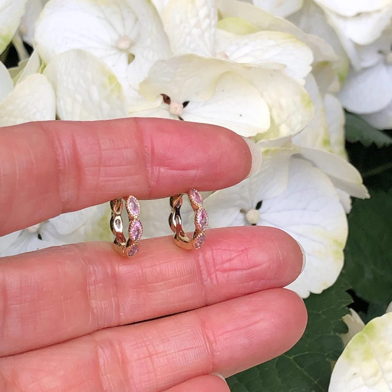 Pink Pink Huggie - Etsy