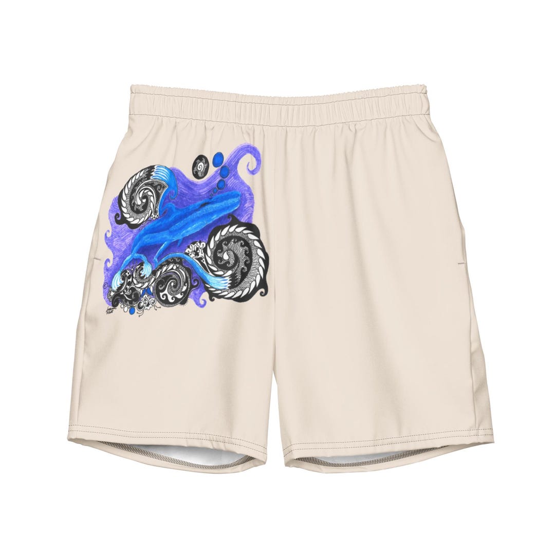Swim Trunks Whale - Etsy