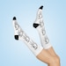 Physical Therapy Socks, Skeleton and Walker Socks, Gift for Physical ...