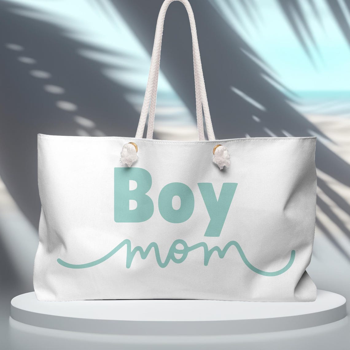 Boy Mom Weekender Bag, Mom Tote Bag, Tote Bag for Mom, New Mom Gift ...