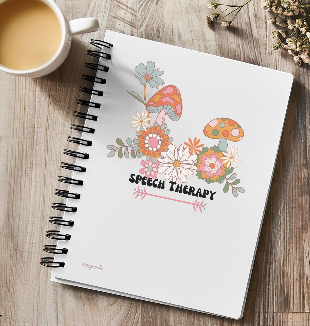 Speech Therapy Journal, SLP Gift for Her, Speech Therapy Gift, Boho ...