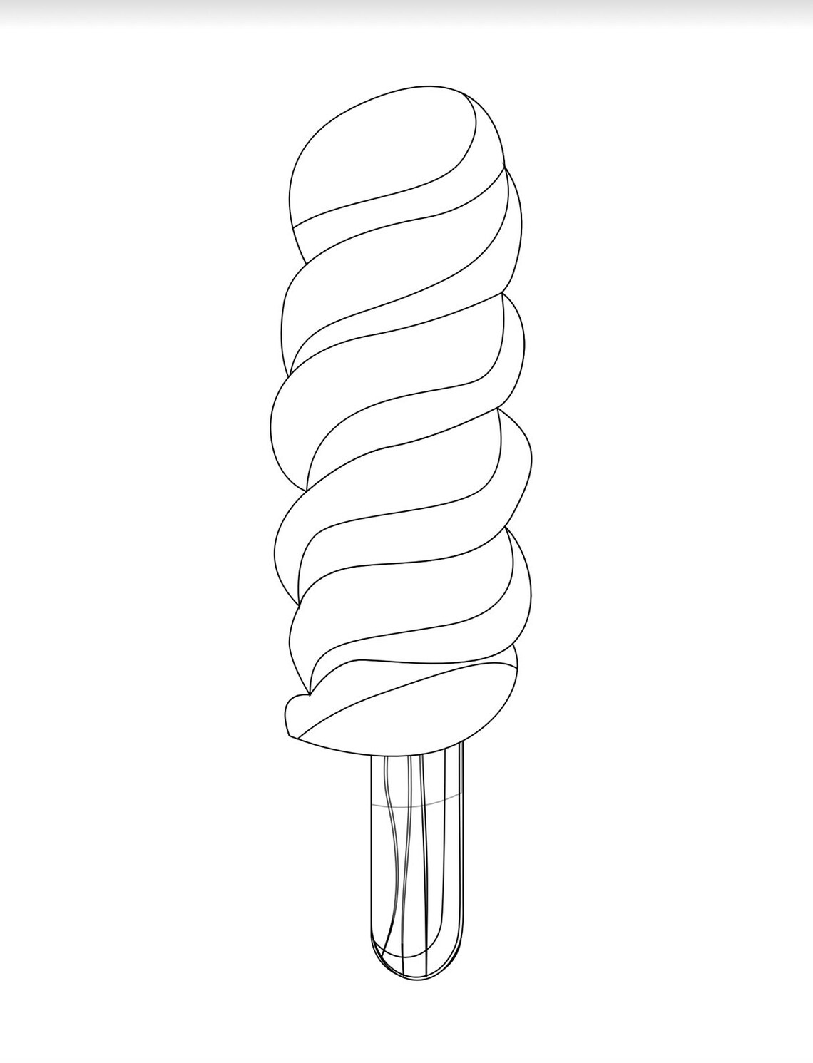 60 Ice Cream Coloring Pages for Kids and Adults - Etsy
