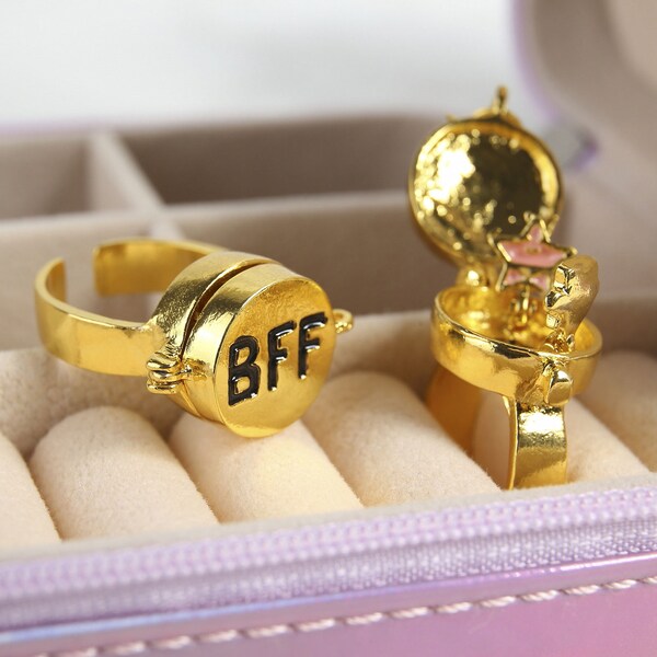 Best Friend Bff Ring - Etsy