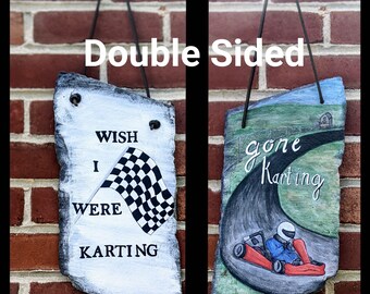 Kart Racing Print Go-kart Wall Art Race Room Decor Race - Etsy